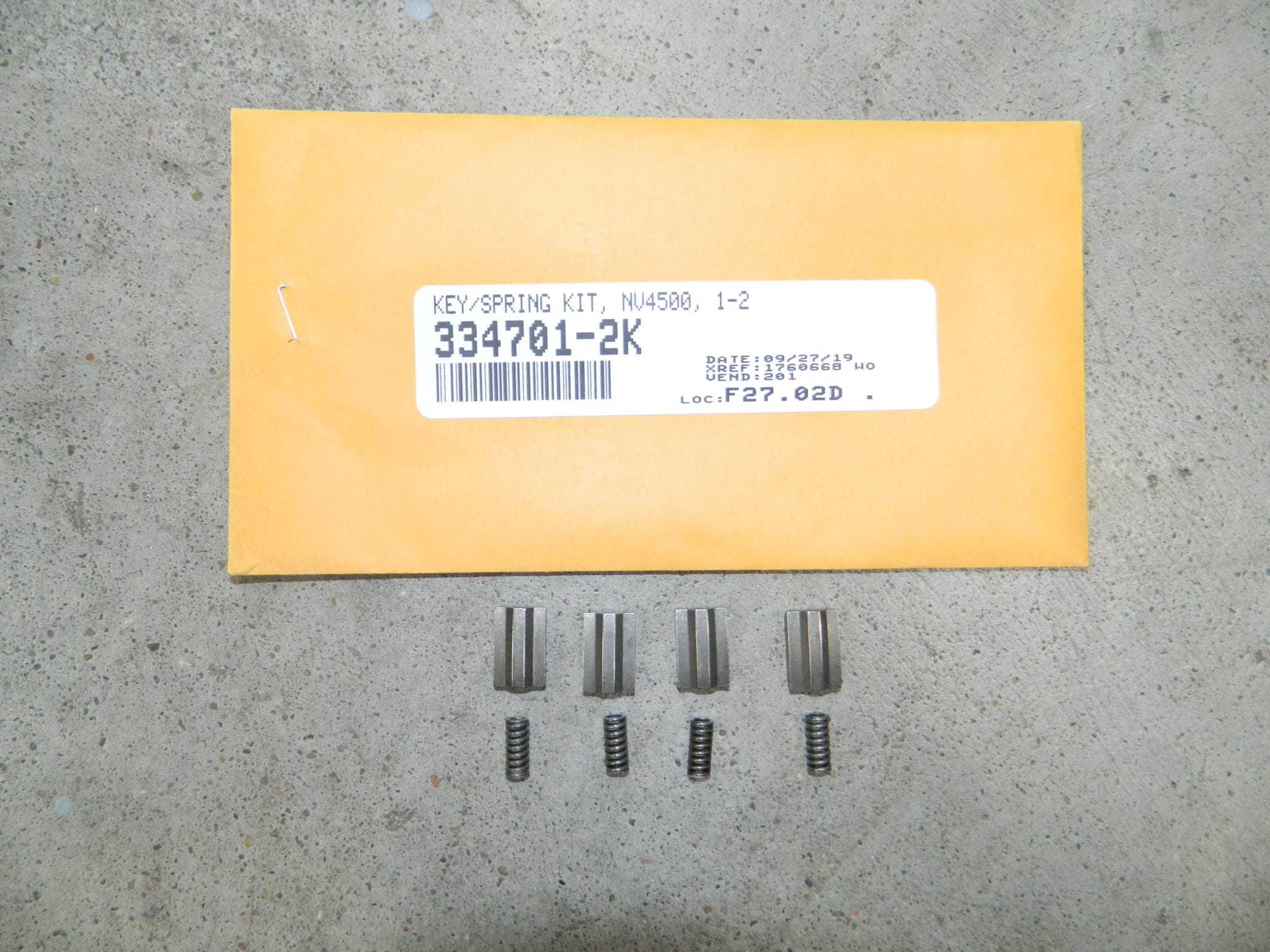 New Venture NV4500 1-2 Synchronizer Key & Spring Kit GM Chevy Dodge ...