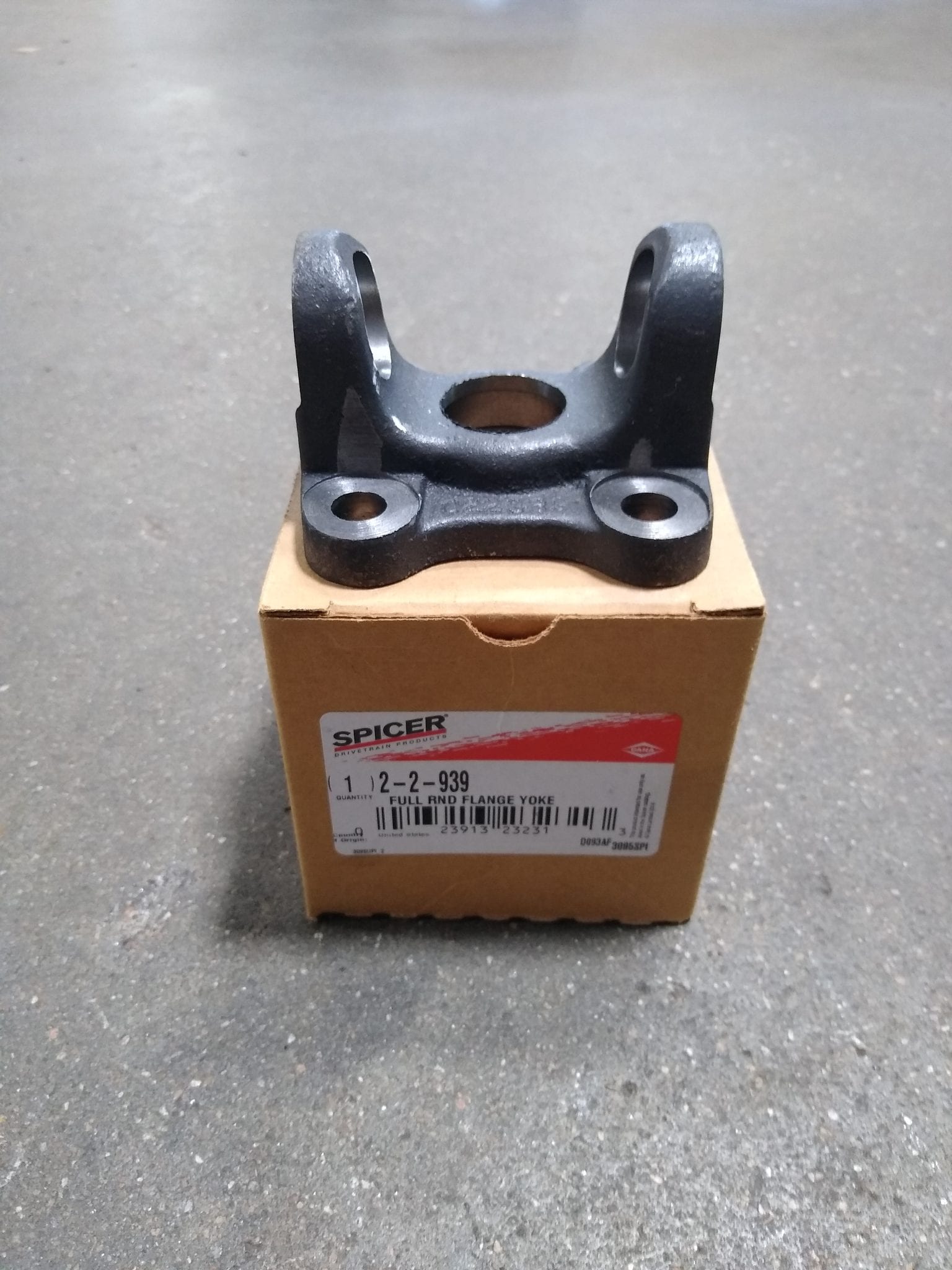 Ford Jeep Dana/Spicer 4 Bolt Flange Yoke 1310 Series Universal Joint ...