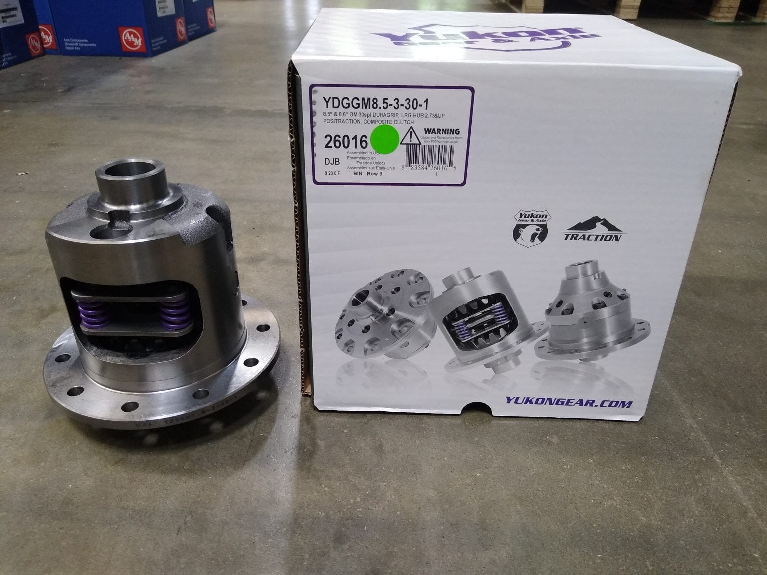 YUKON DURA GRIP POSI TRACK GM 8.5/8.6 10 BOLT 30 SPLINE AXLE CHEVY ...