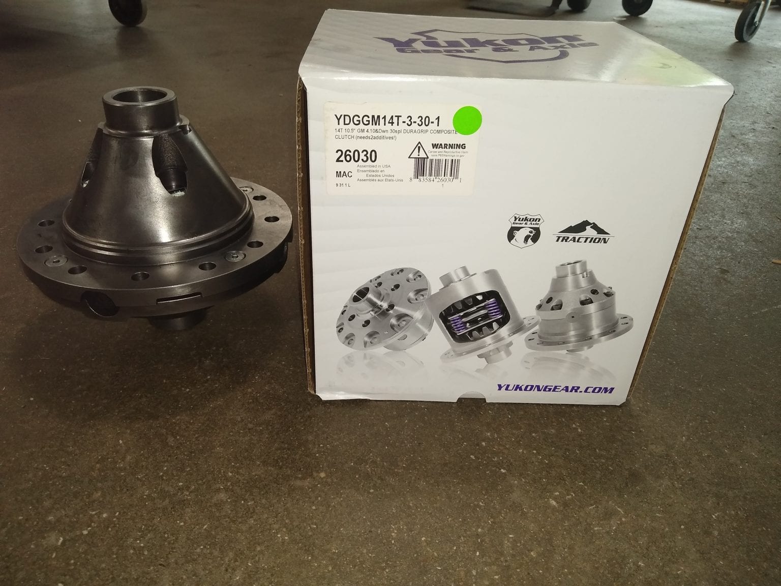 GM Chevy 14 Bolt 10.5 Rear Differential Yukon Duragrip Posi Track ...