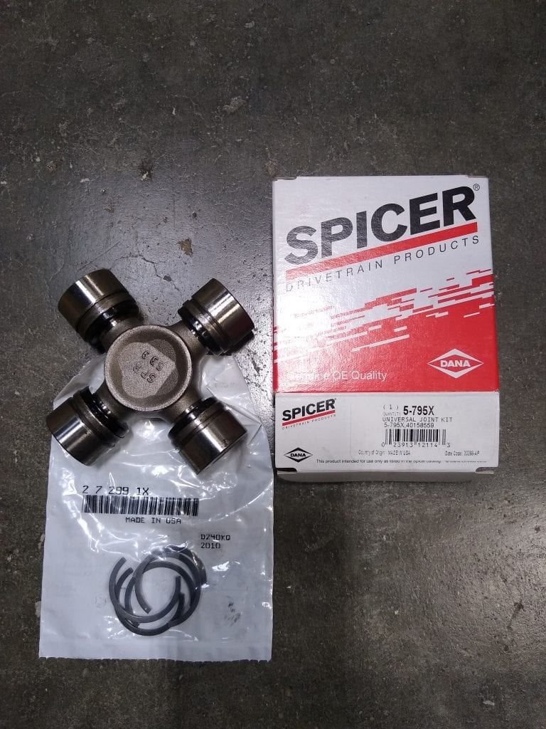 Chevy Silverado 1500 4X4 Front Driveline U-Joint 2007-2013 Universal ...