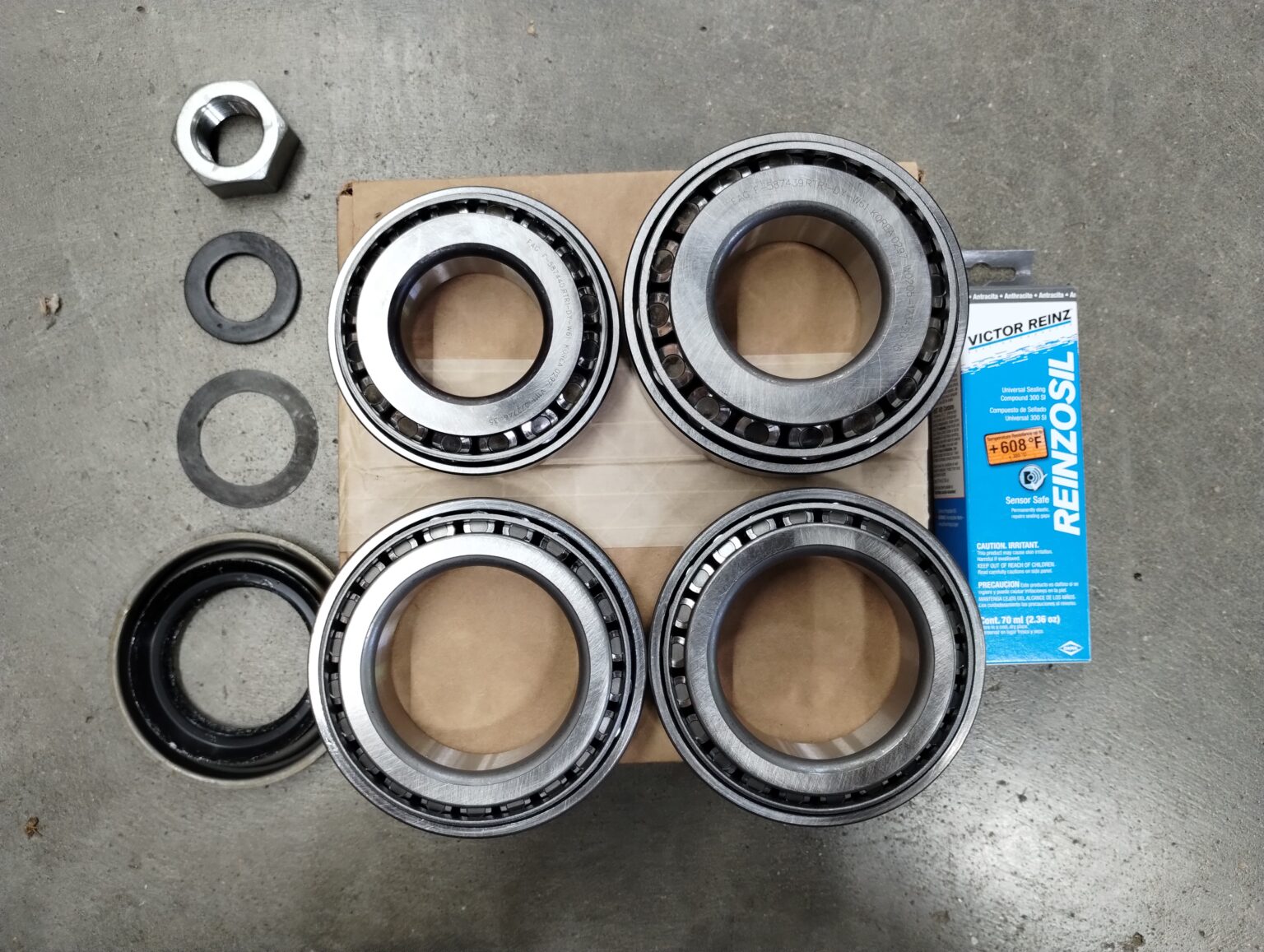 2017+ Ford Super Duty F350 F450 F550 Rear Differential Bearing Kit M300 ...