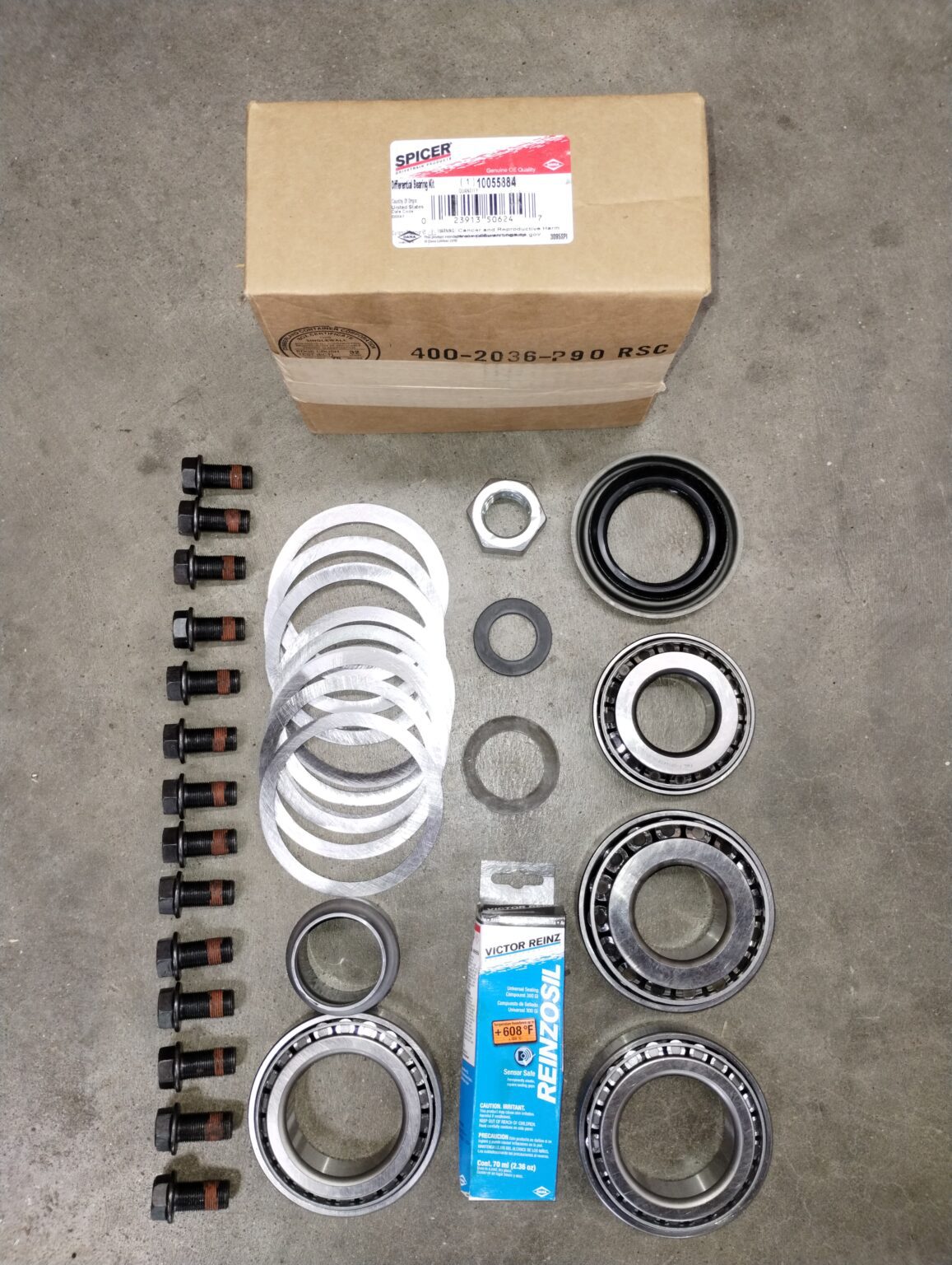 2017+ Ford Super Duty F350 F450 F550 Rear Differential Master Bearing ...