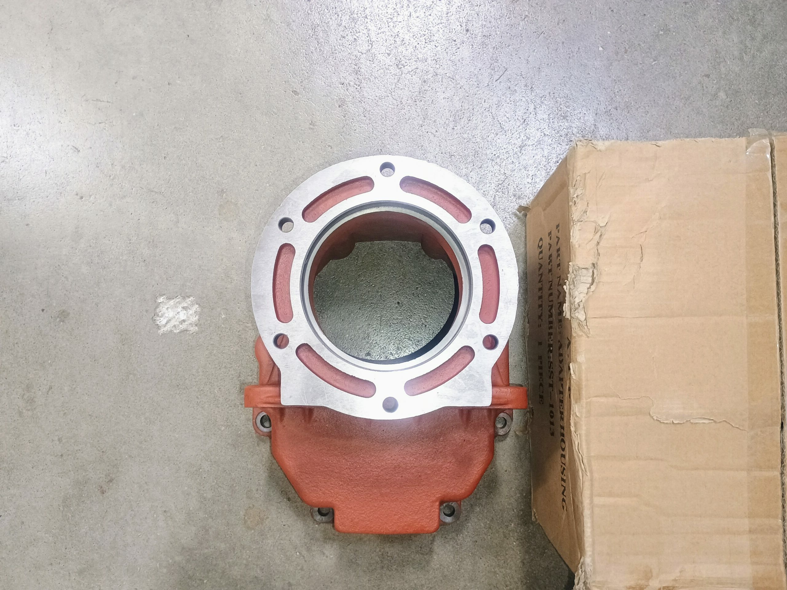 Cast Iron Tailhousing Transfer Case Adapter GM Chevy NV4500 5 Speed ...